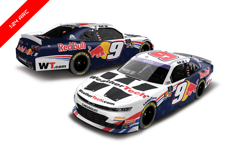 1:24 SHANE VAN GISBERGEN 2025 WEATHERTECH/RED BULL ARC DIECAST – The Pits