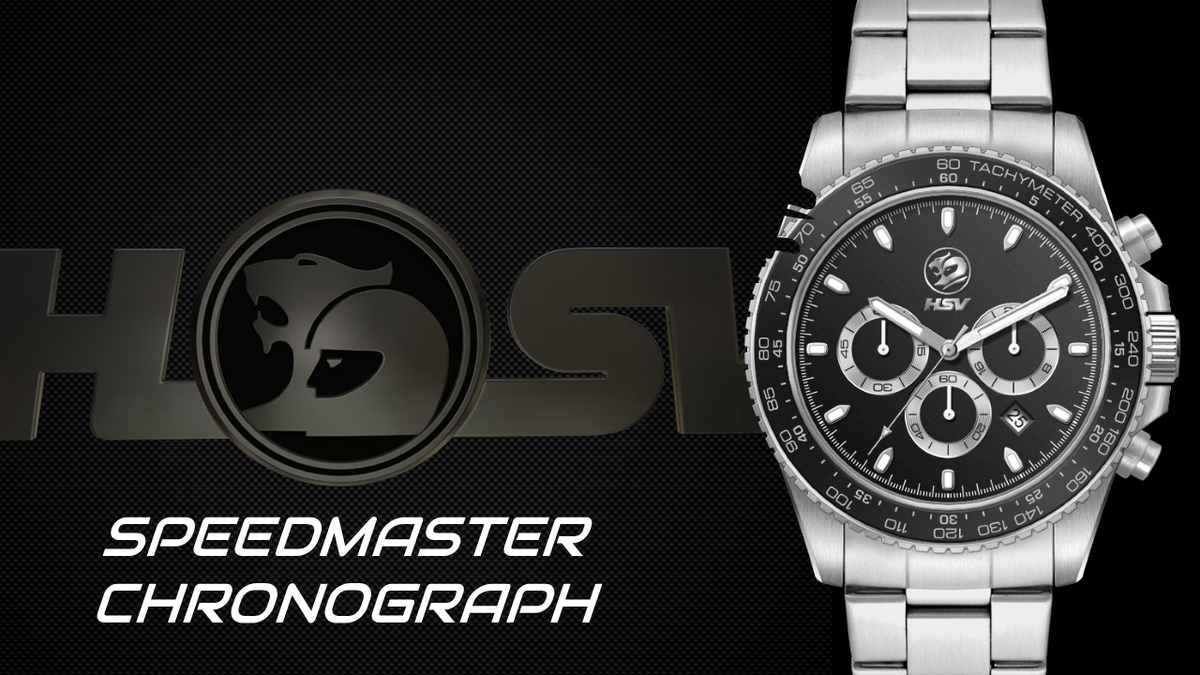 HSV SpeedMaster Chronograph Watch – The Pits